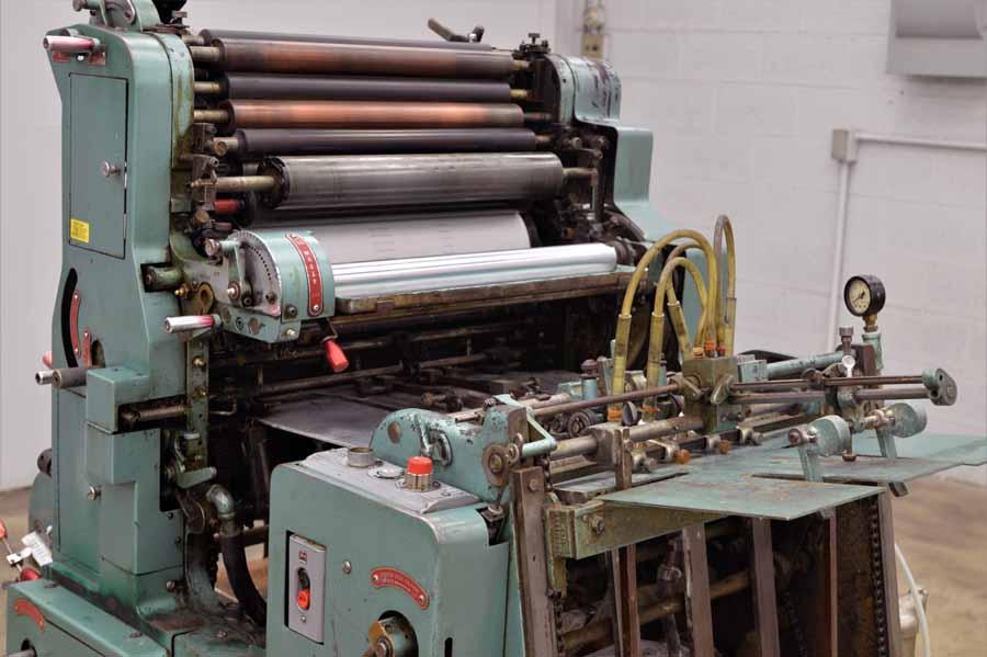 Lot #105: ATF Chief 20A 14 x 20 Single Color Offset Press - WireBids